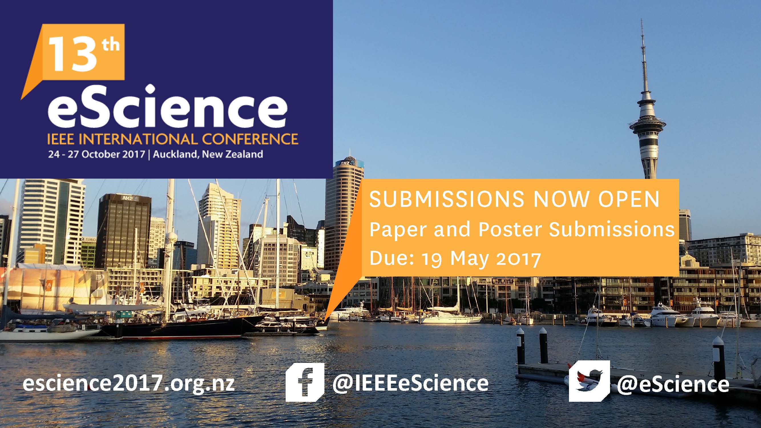 IEEE International eScience Conference 2017 | New Zealand eScience Infrastructure